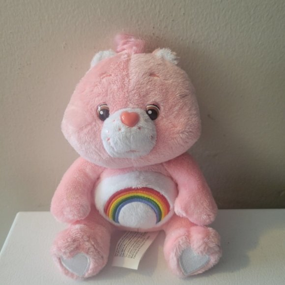 Care Bears | Toys | Care Bears Cheer Bear Rainbow Bear Plush Toy 8in ...